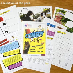 FREE Comedy Downloadable Activity Pack - Creative Mojo