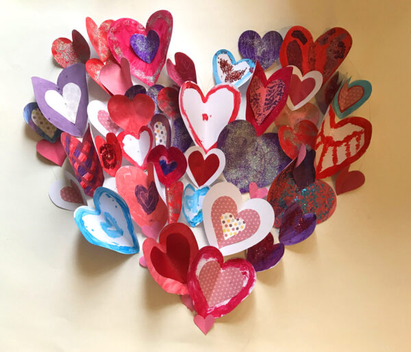 Valentines Heart Full Of Hearts - Creative Mojo